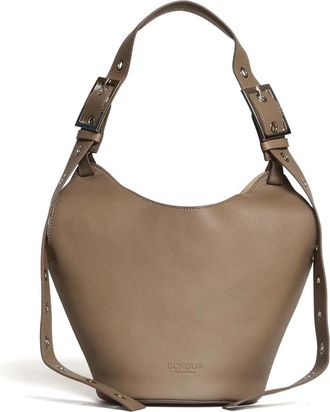 Dondup Femme, Sacs, Brun, Taille: ONE Size Petit sac bandouli&egrave;re en cuir &agrave; boucle