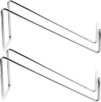 Angoily 2 Stück Teiliges Weinflaschenhalter Stabilem Eisen Minimalistisches Design Kompakter Tisch-flaschenhalter für Rotwein und Schaumwein Langlebig und Ver