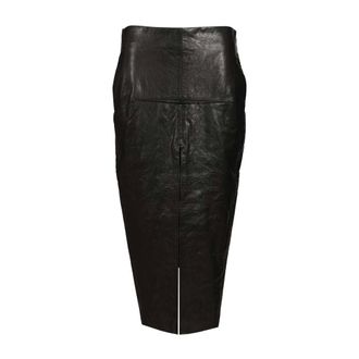 Rick Owens Damen, R&ouml;cke, Schwarzk, MGr&ouml;&szlig;e