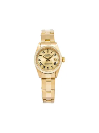 Rolex montre Datejust 26 mm pre-owned - Or