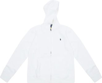 Polo Ralph Lauren Homme, Sweatshirts et sweats &agrave; capuche, Blanc, Taille: XL LS FZ Hood-Tops-Knit