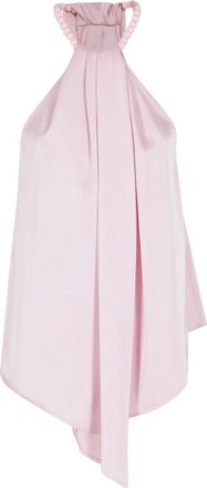 Isabelle Blanche Femme, Tops, Rose, Taille: 36 FR Top Pearls