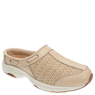 Easy Spirit Travelport Chaussures &agrave; enfiler pour femme, Cr&egrave;me-raphia naturel, 40 EU Large