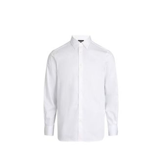Emporio Armani Chemise Pima en coton stretch