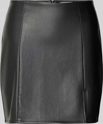 Only Mini-Rock in Lederoptik mit Schlitz Modell LENI