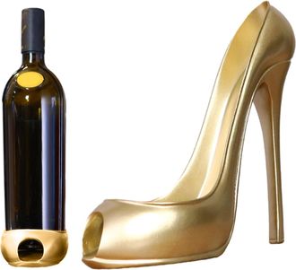 Generic Weinz&auml;hler: Der elegante Weinst&auml;nder mit hohem Absatz, 20,3 cm hoher Geschenkkorbzubeh&ouml;r, au&szlig;ergew&ouml;hnliche Verarbeitung, Weinflaschenhalter in