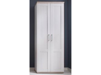 M&ouml;belando Garderobenschrank Flurschrank Hochschrank Dielenschrank Schrank Flur Barbara I