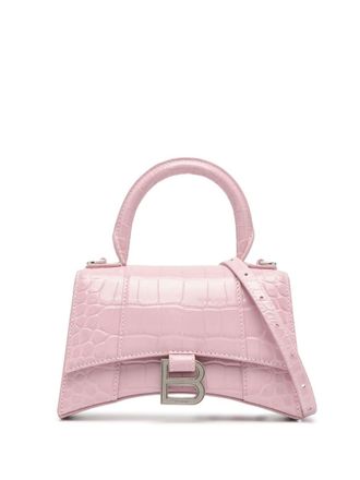 Balenciaga Hourglass Mini-Tasche - Rosa