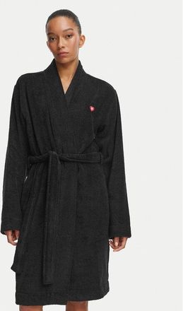 HUGO BOSS Bademantel 50570409 Schwarz Relaxed Fit