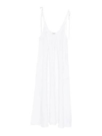 Anine Bing Knielanges Kleid - Wei&szlig;