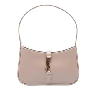 Saint Laurent Sac bandouli&egrave;re Le 5 a 7 Pre-owned - Femme - Pre-owned - Beige - Taille: ONE Size