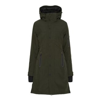 Notyz Funktionale Jacke Deep Army - - Coats - Damen - Gr&uuml;n - 3XL