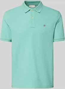 GANT Slim Fit Poloshirt mit Logo-Stitching