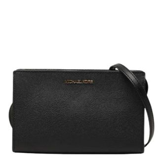 Michael Kors Sac bandouli&egrave;re en cuir doccasion - Femme - Pre-owned - Noir - Taille: ONE Size