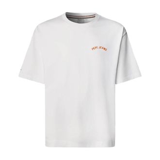 Pepe Jeans London Gideon T-Shirt - - Tops - Herren - Wei&szlig; - L