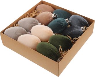 Cabilock 12St Ostereier Ostern Osterkorb Gnom Weihnachtsschmuck Osterdekorationen Osterhandwerk Easter ostergeschenke Holiday Decor Festival-H&auml;ngedekoration h&auml;