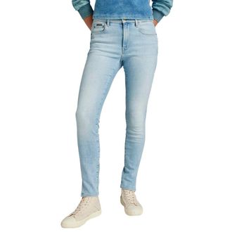 G-Star RAW Damen 3301 Skinny Split Jeans, Blau (Sun Faded Bluejay D24761-C051-G307), 26W / 30L
