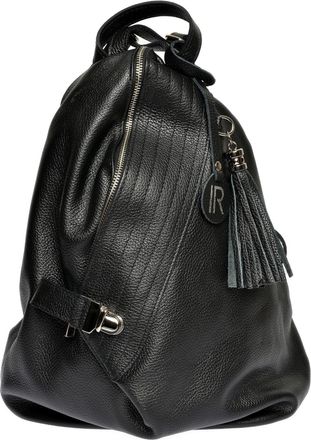 Isabella Rhea Schwarz Rindsledertasche