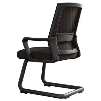 Generic Ergonomischer B&uuml;rostuhl mit Lendenwirbelst&uuml;tze, dickem Polster, atmungsaktivem Netzgewebe und Rutschfester Fu&szlig;matte. Ideal f&uuml;r B&uuml;ros, Schulen, Kirchen