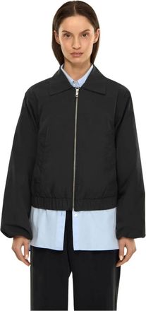 Elvine Femme, Vestes, Noir, Taille: 42 FR Flora Bomber