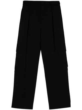 N&deg;21 pantalon &agrave; design pliss&eacute; - 9000