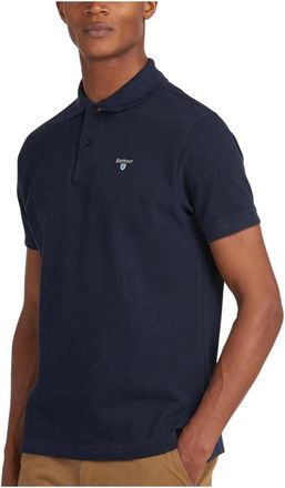 Barbour Homme, Tops, Bleu, Taille: 2XL Polo Tartan Piquet