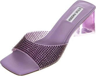 Steve Madden Femme, Chaussures, Violet, Taille: 38 1/2 EU Mule &agrave; talon mi-haut