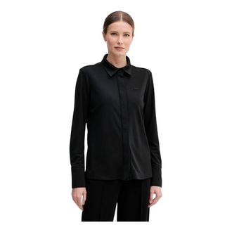 Lacoste Glatte Hemdbluse - - Blouses & Shirts - Damen - Schwarzk - M