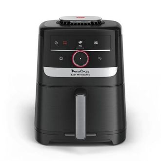 Moulinex Easy Fry Silence, air fryer 5L, 1,5 kg, Technologie Silence, Système Easy Clean & Store, Interface pas à pas intelligente, Noir, EZ5728F0