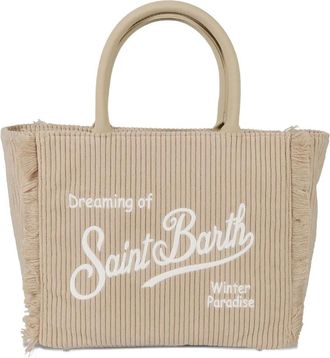 MC2 Saint Barth sac cabas Colette à logo imprimé - Tons neutres