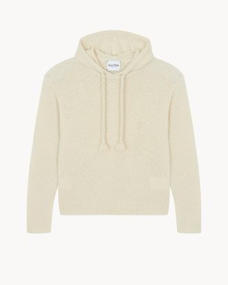 Kujten Pull &agrave; capuche col bouclette - Pull Hoodie Bakia Bouclette