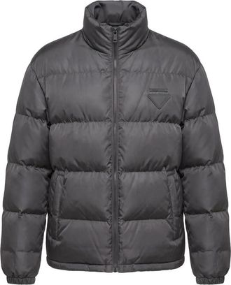 Prada Padded Logo-patch Jacket