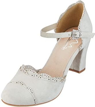 Hirschkogel Femme 3007836 Escarpins, Ivoire, 42 EU