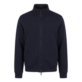 Emporio Armani Zip-through - - Sweatshirts & Hoodies - Herren - Blau - M
