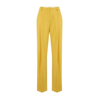 Elisabetta Franchi Damen, Hosen, Gelb, MGr&ouml;&szlig;e