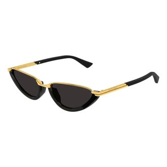 Bottega Veneta Femme, Accessoires, Jaune, Taille: 56 MM Cat-Eye Lunettes de soleil