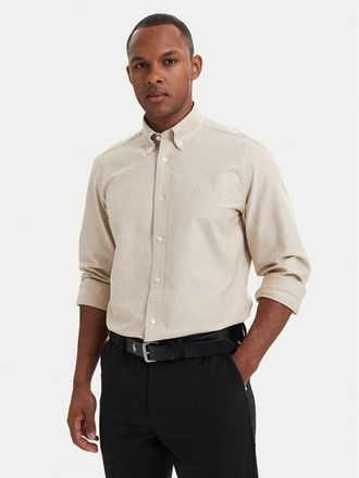 HUGO BOSS Hemd H-Liam 50566988 Beige Regular Fit
