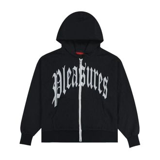 Pleasures Herren, Sweatshirts & Hoodies, Schwarzk, XLGröße