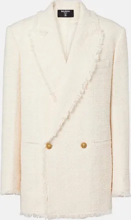 Balmain Jacke aus Tweed