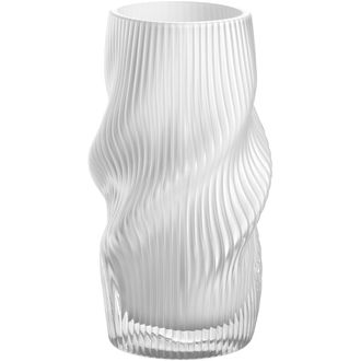 Leonardo Verdi Vase - 1 Stück - Kunstvolle Blumenvase für Tischdeko - Hingucker durch geschwungenes Design - Glasvase für Blumensträuße - Elegantes Tischaccess