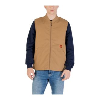 Vans Arbeitsweste mit Rei&szlig;verschluss - - Jackets - Herren - Beige - XL