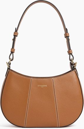 Le Tanneur Petit sac demi-lune Juliette en cuir grainé