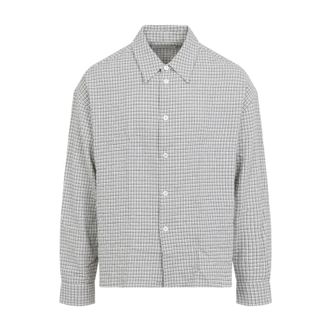 STUDIO NICHOLSON Nostra Langarmhemd - - Shirts - Herren - Grau - S