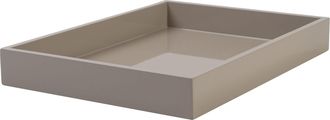 Gift Company Tablett Spa M, rechteckig, Serviertablett, Dekotablett, MDF, Sandstone, 40 x 29 cm, 77869