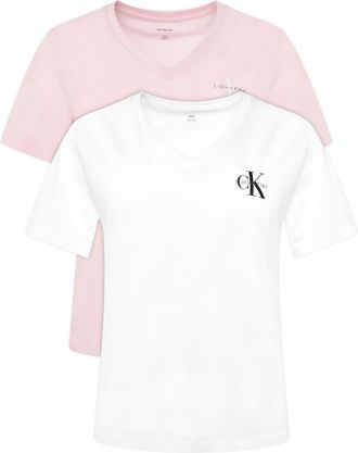 Calvin Klein Jeans T-Shirt-Set LV047C906G Rosa Regular Fit