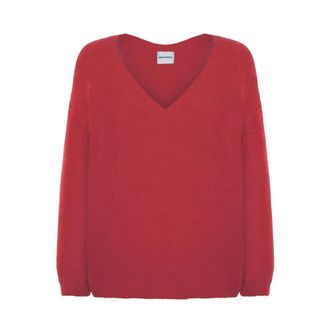 Americandreams Americandreams, Damen, Strickwaren, Rot, MGr&ouml;&szlig;e