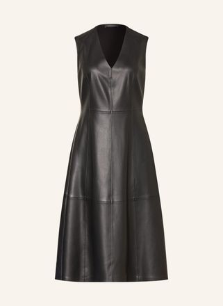 Elena Miro Elena Miro Kleid In Lederoptik schwarz
