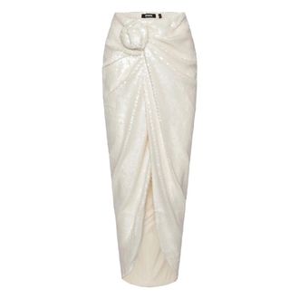 Rotate Midi Skirts - - Skirts - Damen - Wei&szlig; - S