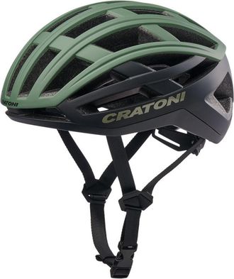 Cratoni C-Airlite - Fahrradhelm - sage Black matt - 56-58 cm - Jugendliche Erwachsene - MTB BMX City Cross