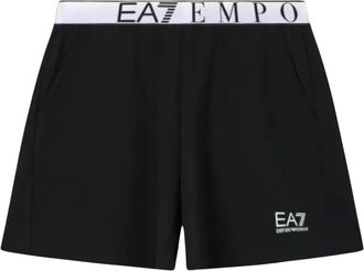 Emporio Armani Emporio Armani Ea7, Femme, Sport, Noir, Taille: 38 FR Sweat Shorts
